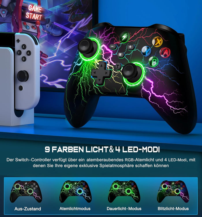 HASACOOL Wireless Nintendo Switch Pro Controller