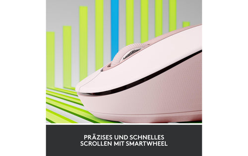 Logitech Maus Signature M650 L Rosa